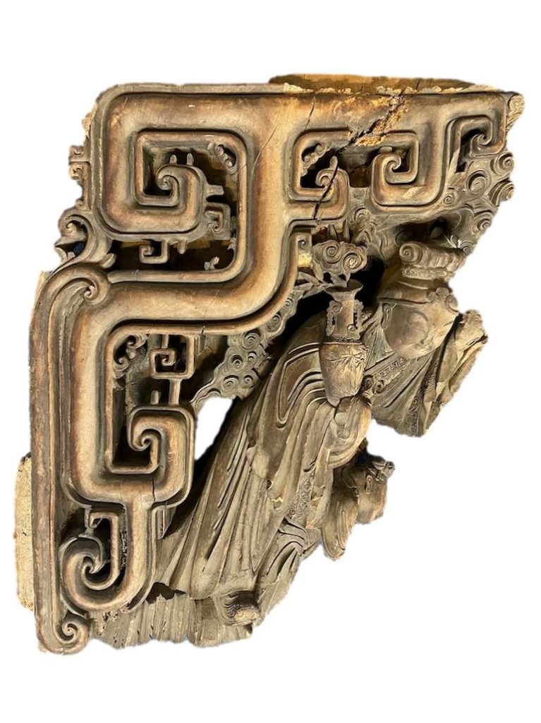 Antique Chinese Corbel Bracket - Fairy Lady | Building, Asian Art Imports